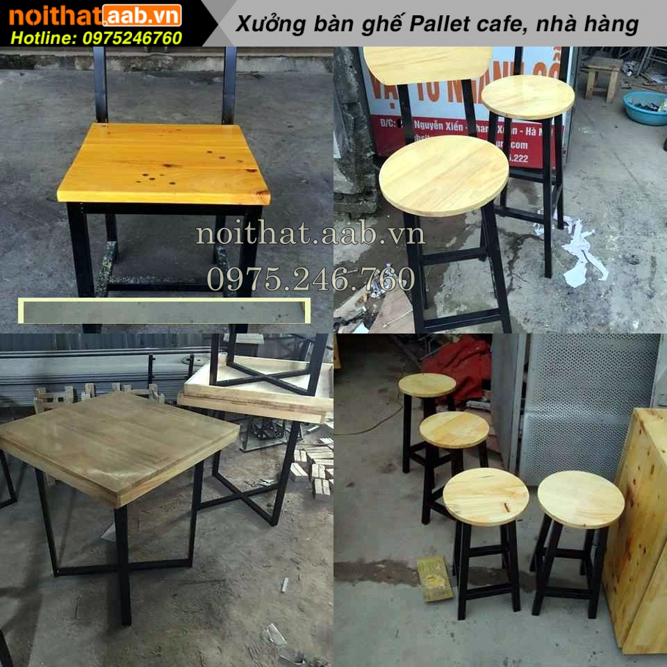 ban ghe chan sat 2ban ghe go chan sat (101) - Bàn ghế cà phê giá rẻ ...